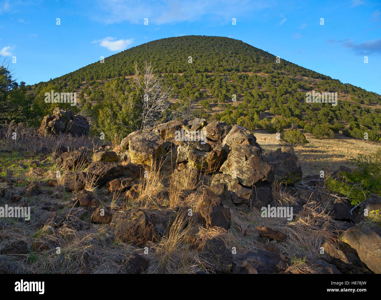 Capulin Volcano cinder code, extinct, Capulin Volcano National Monument ...
