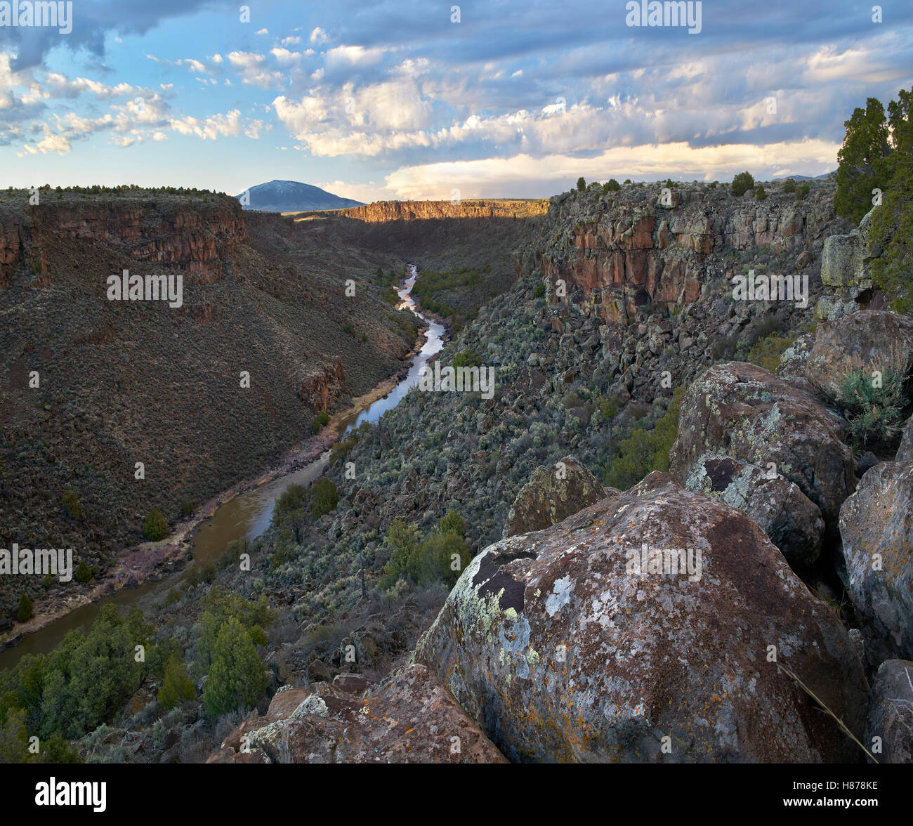 Rio Grande Wild and Scenic River, view from Sheep Crossing to Ute ...