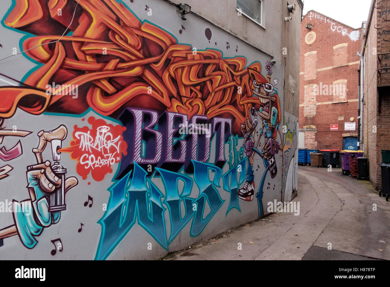 Graffiti off Gloucester Road St Andrew's, Bristol Stock Photo - Alamy