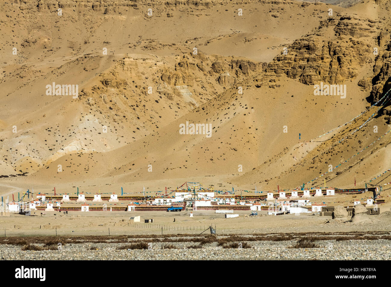 View of Guru Gyem Gompa Stock Photo - Alamy