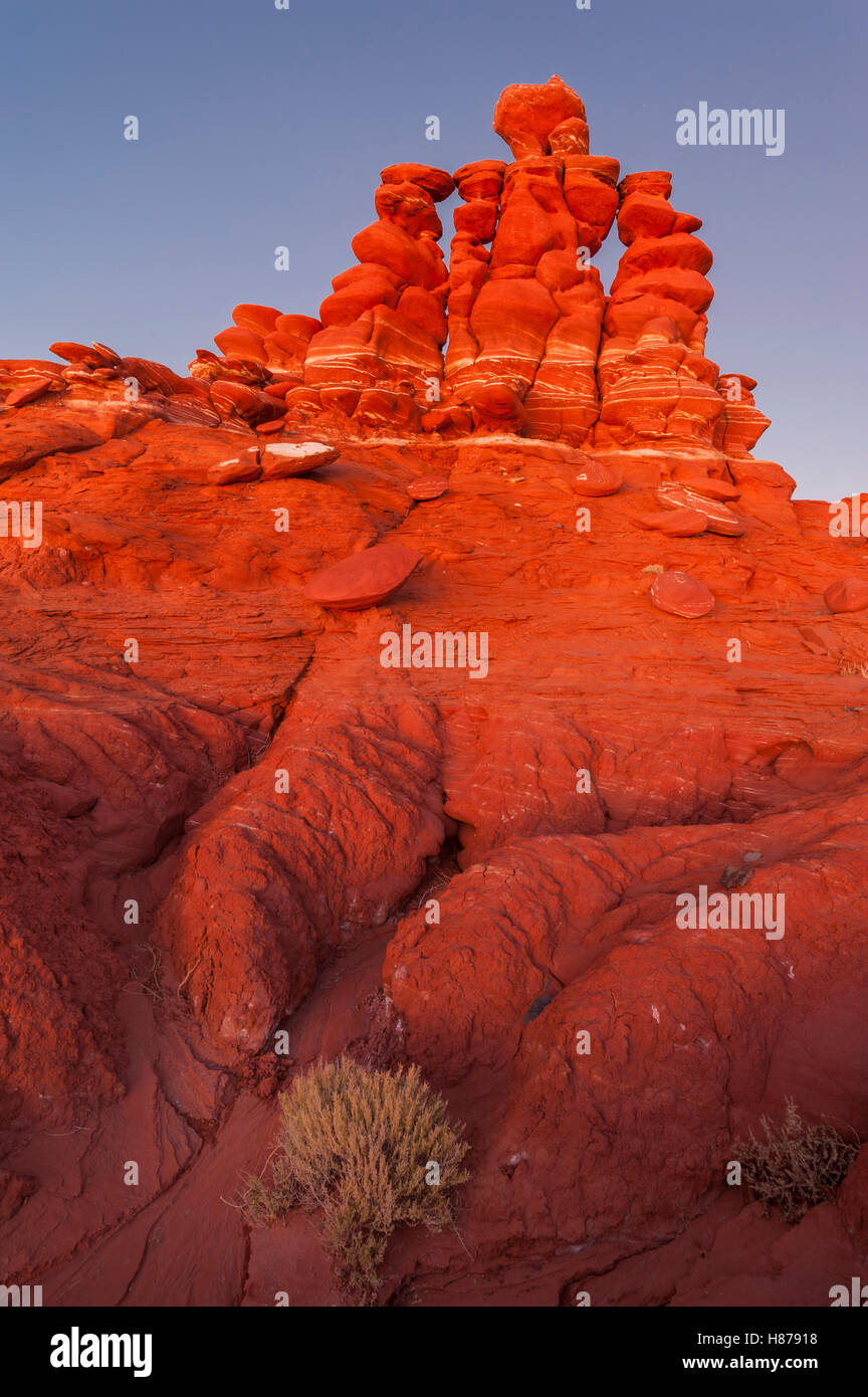 Rock formation, Utah Stock Photo - Alamy