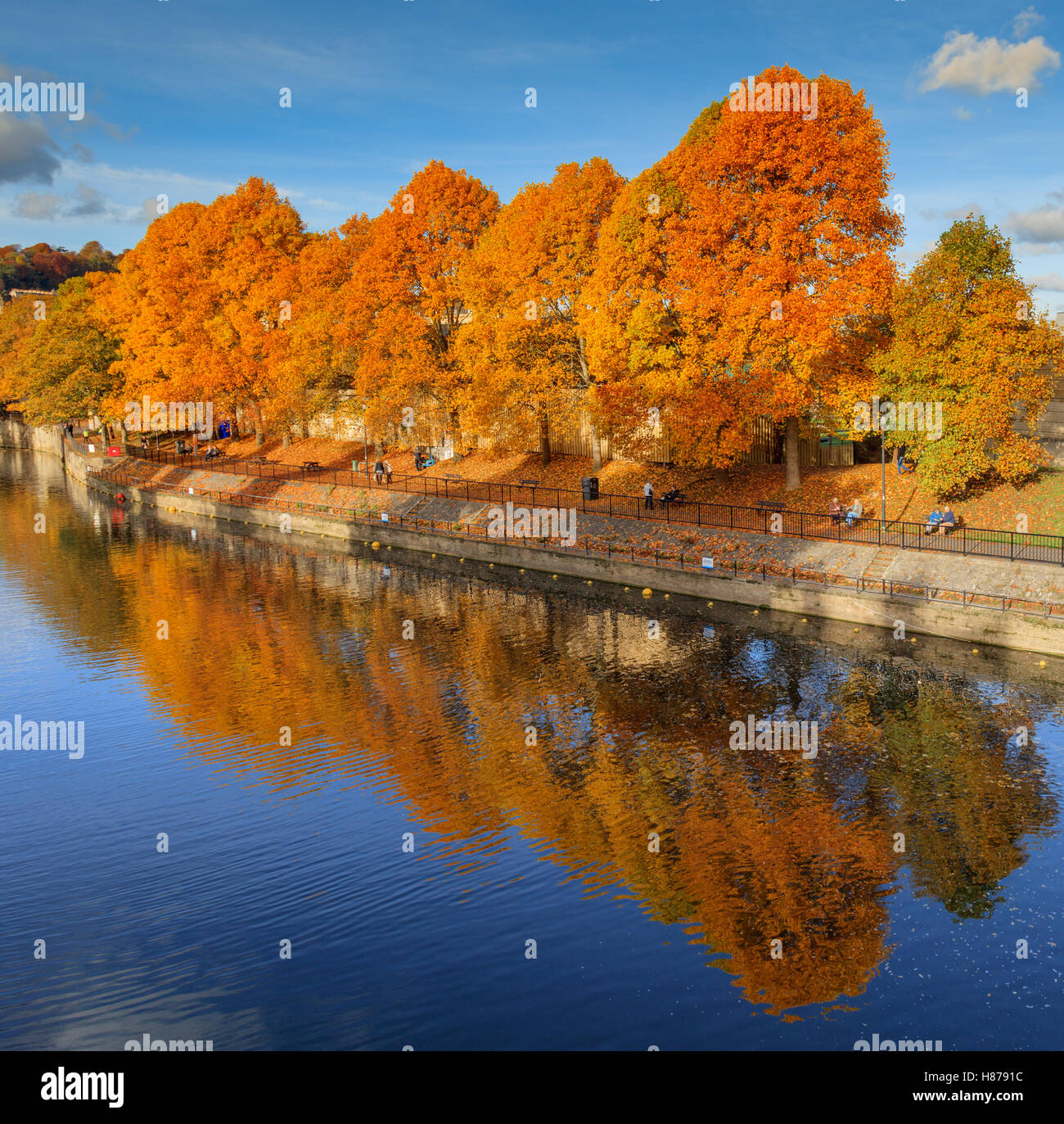 Pulteney bridge autumn hi-res stock photography and images - Alamy