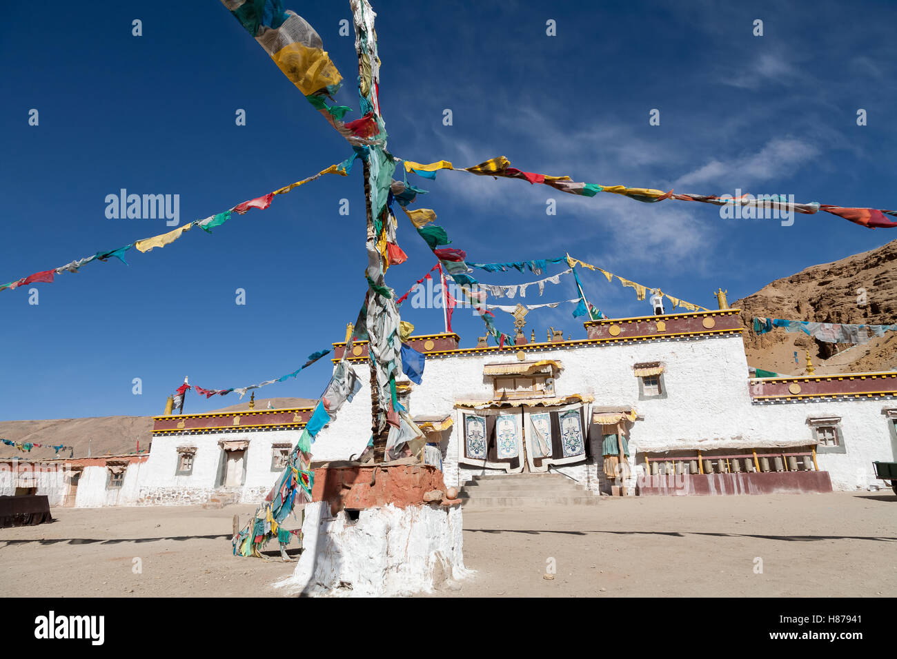 Guru Gyem Gompa Stock Photo - Alamy