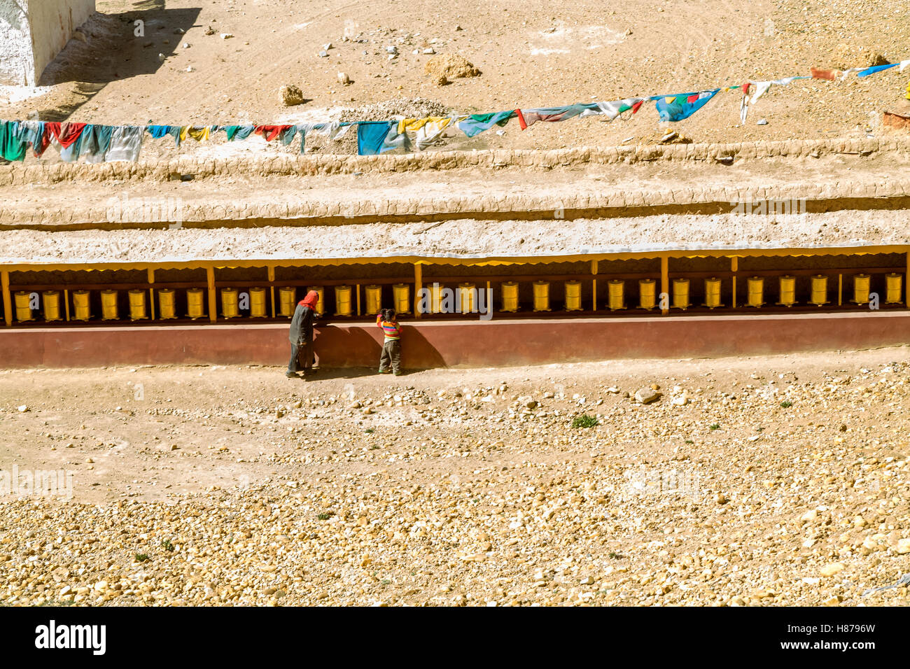 View of Guru Gyem Gompa Stock Photo - Alamy