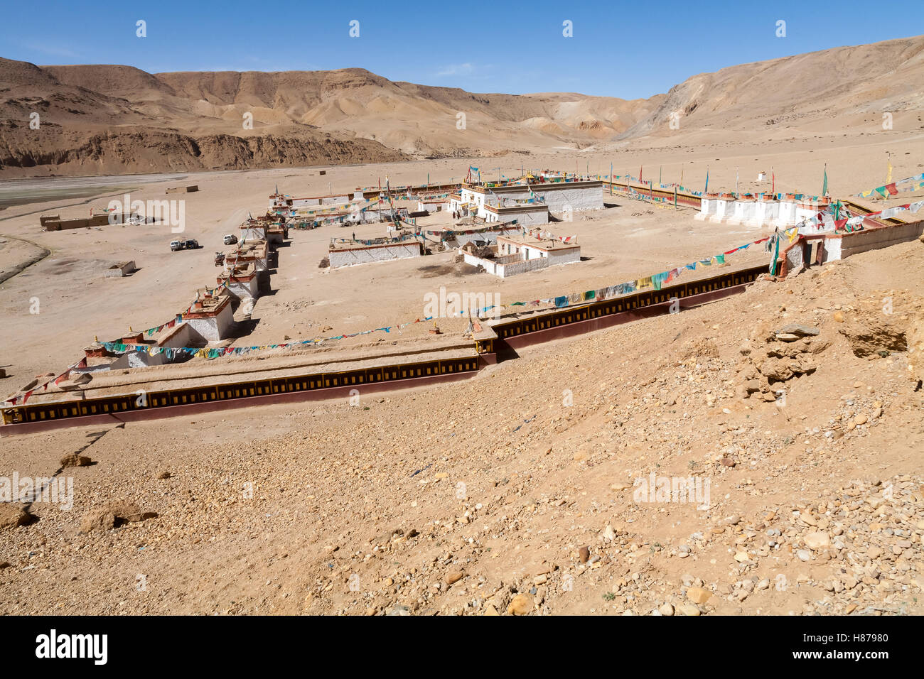 View of Guru Gyem Gompa Stock Photo - Alamy