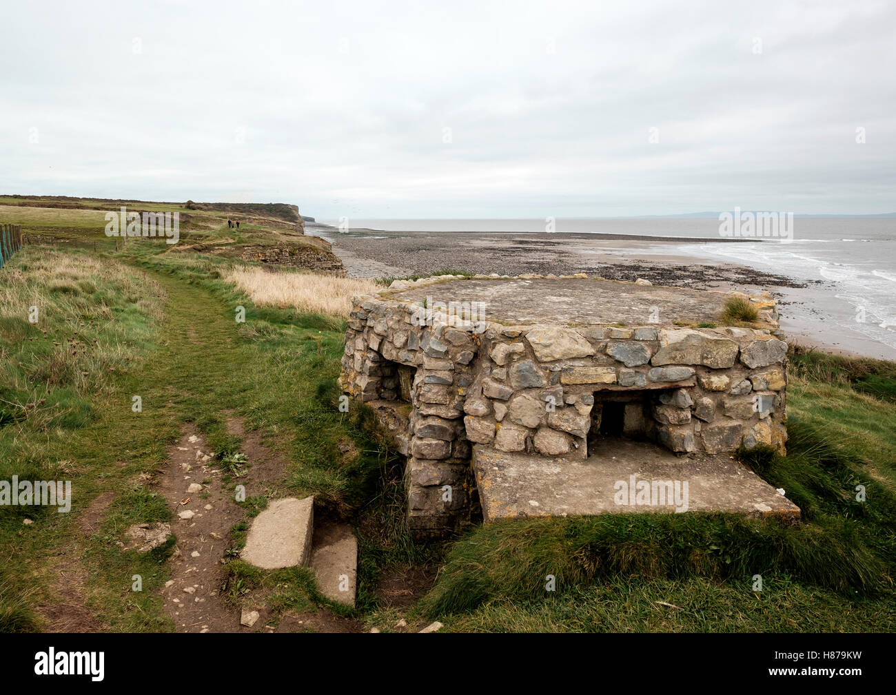Bunker on stone hi-res stock photography and images - Alamy