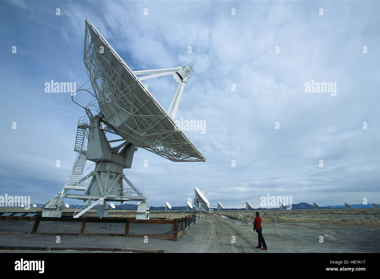 Very large array National Radio Astronomy Observatory, U.S. Highway 60 ...