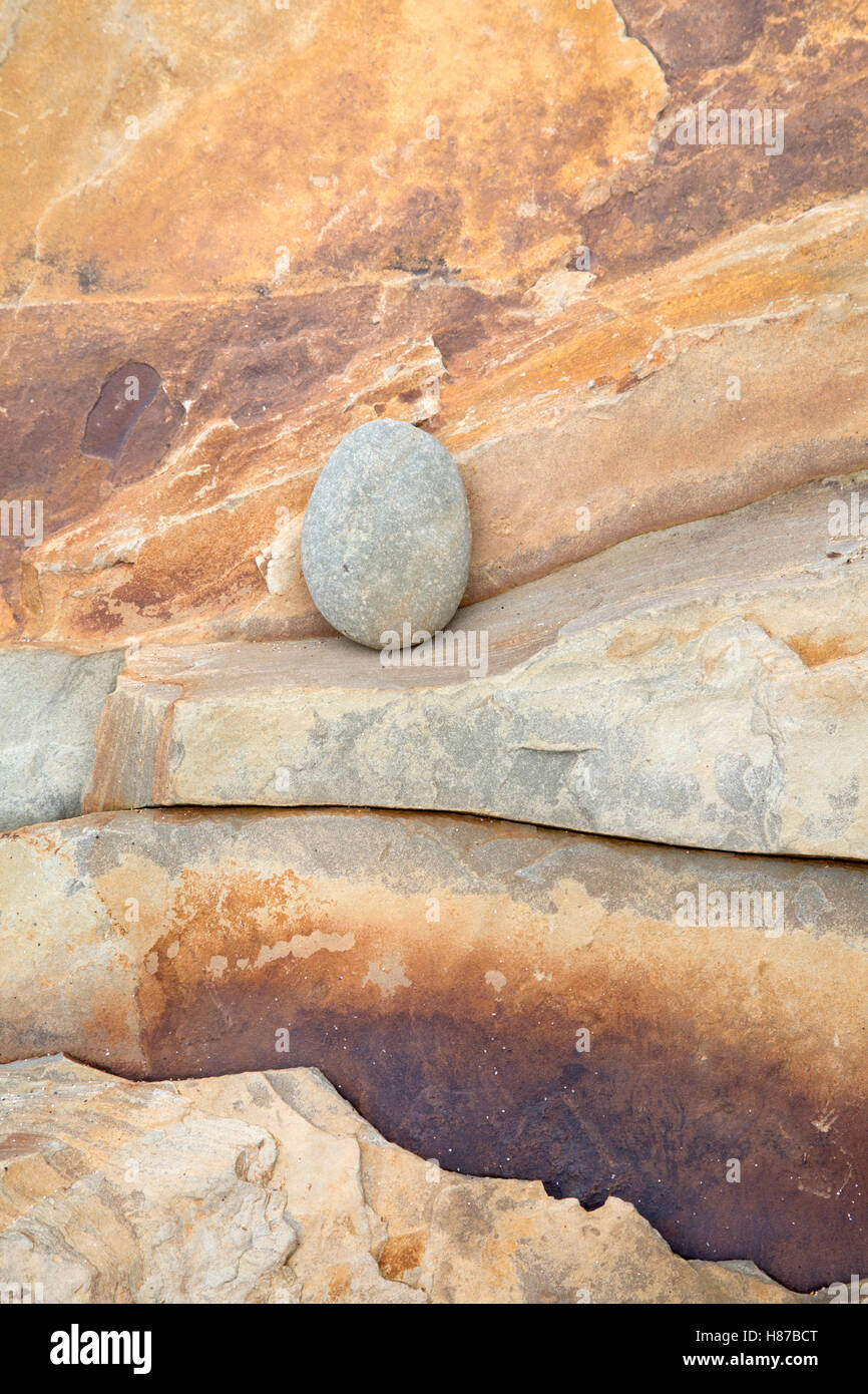 Rock Background, Waymont Beach, Ballyferriter, Slea Head, Dingle, Kerry ...