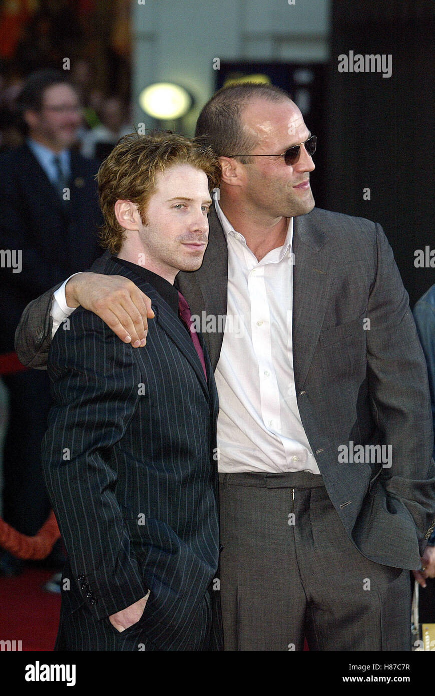 SETH GREEN & JASON STATHAM THE ITALIAN JOB WORLD PREMIER GRAUMAN'S ...