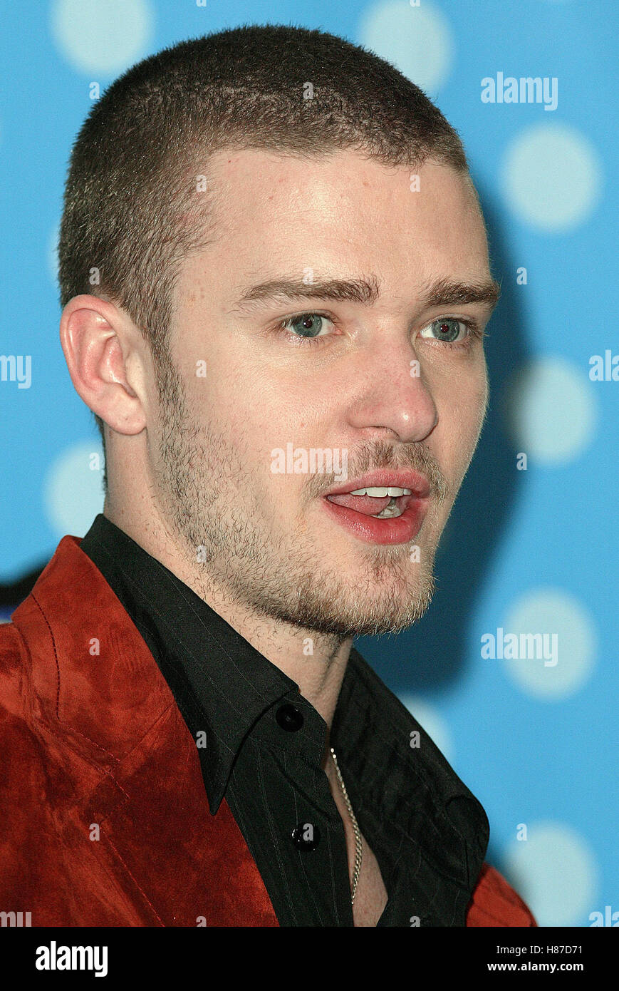 JUSTIN TIMBERLAKE 2003 MTV MOVIE AWARDS PRESS ROOM SHRINE AUDITORIUM ...