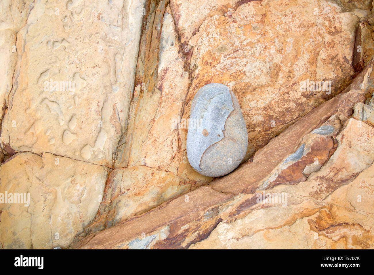 Rock Background, Waymont Beach, Ballyferriter, Slea Head, Dingle, Kerry ...