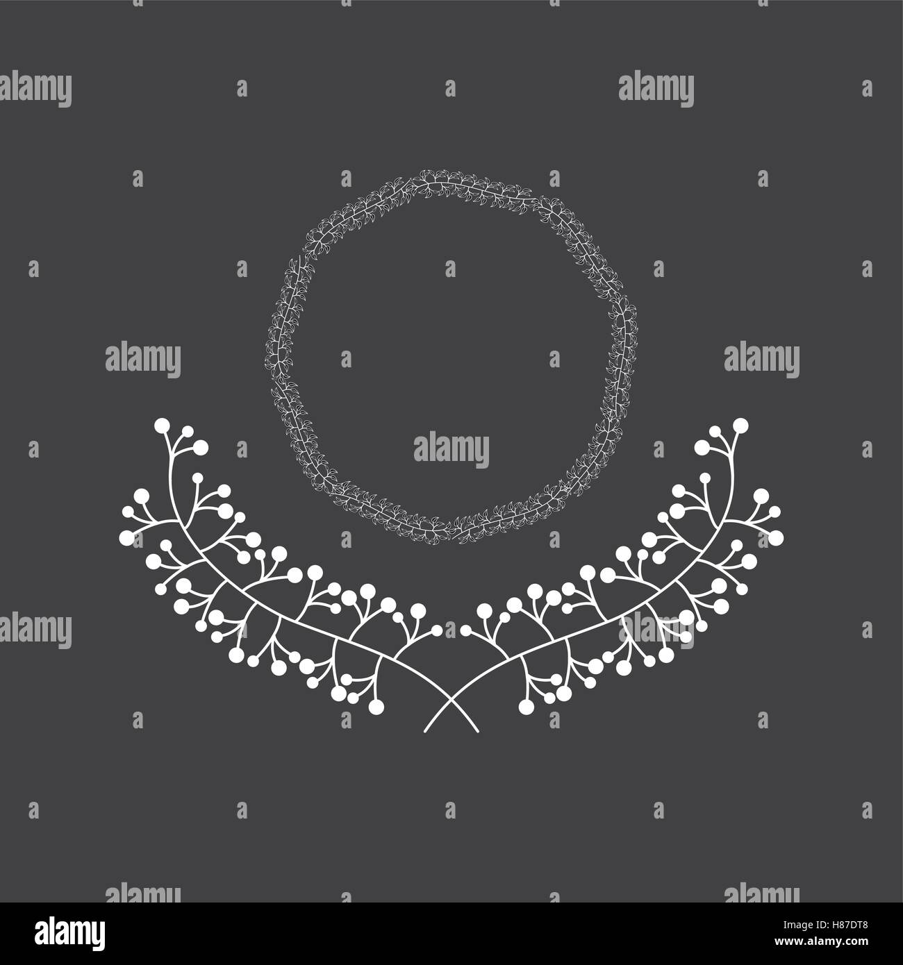 Rustic decorative style Stock Vector Image & Art - Alamy