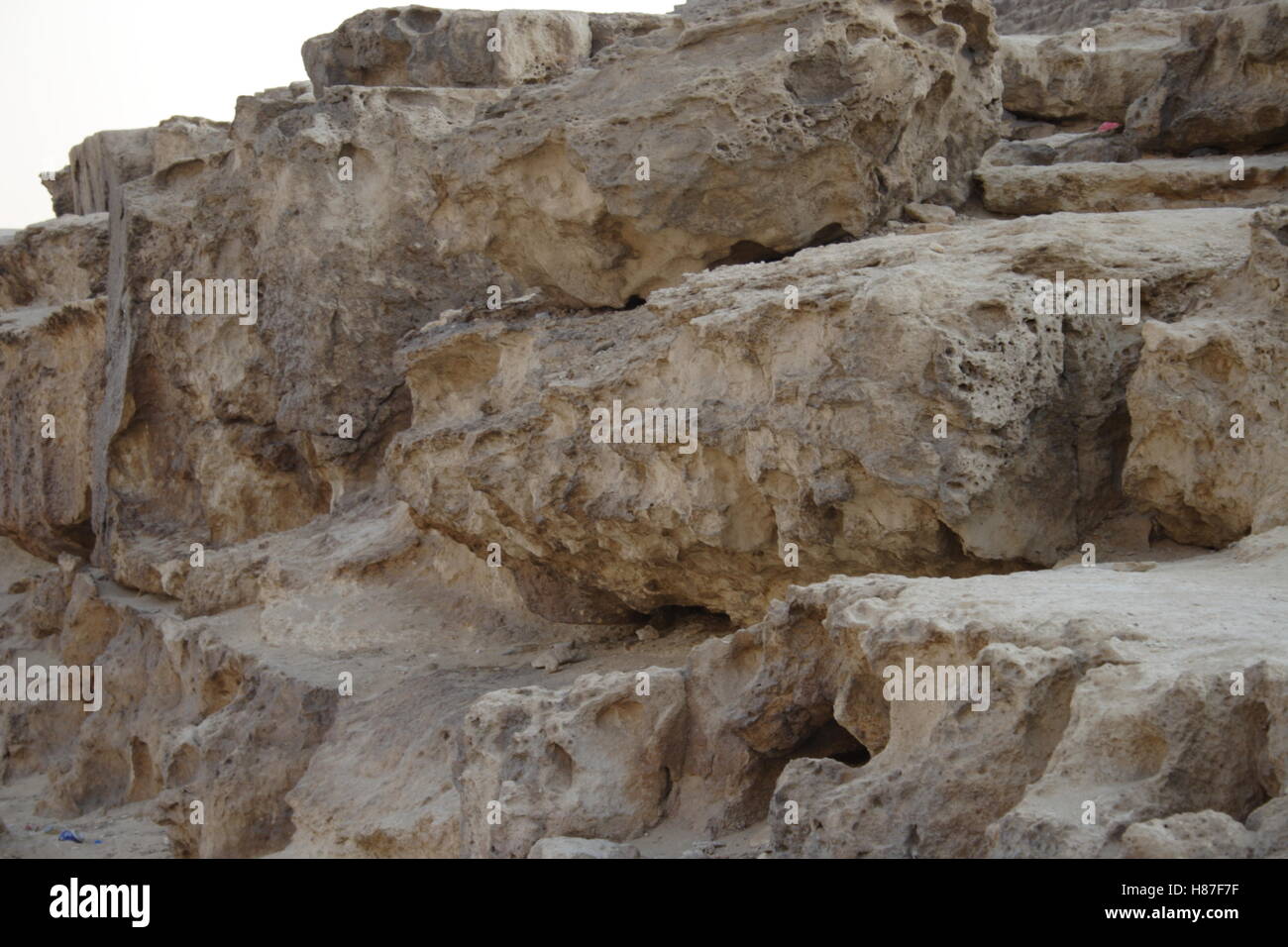 The Pyramids area rocks Stock Photo - Alamy