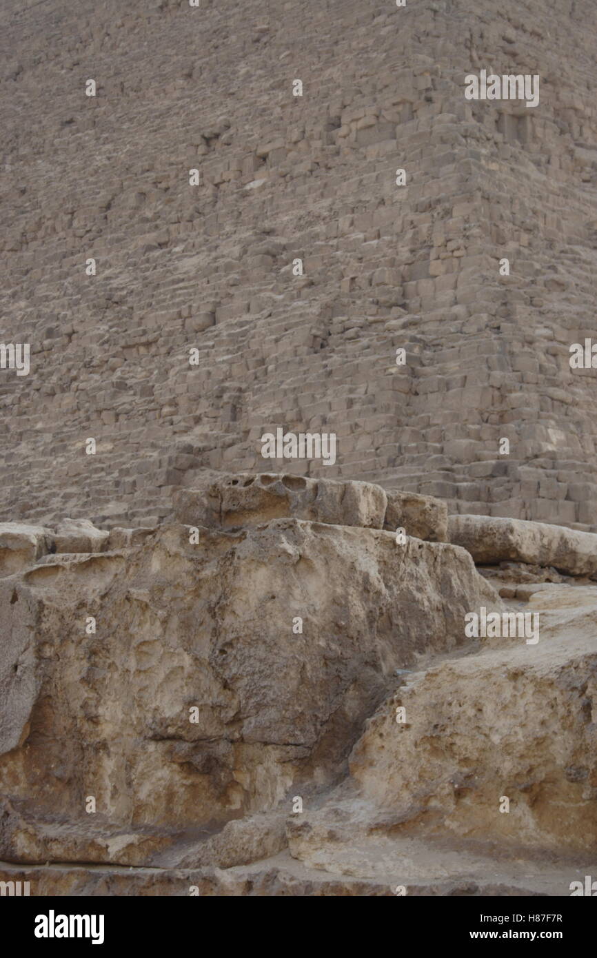 The Pyramid with rocks Stock Photo - Alamy