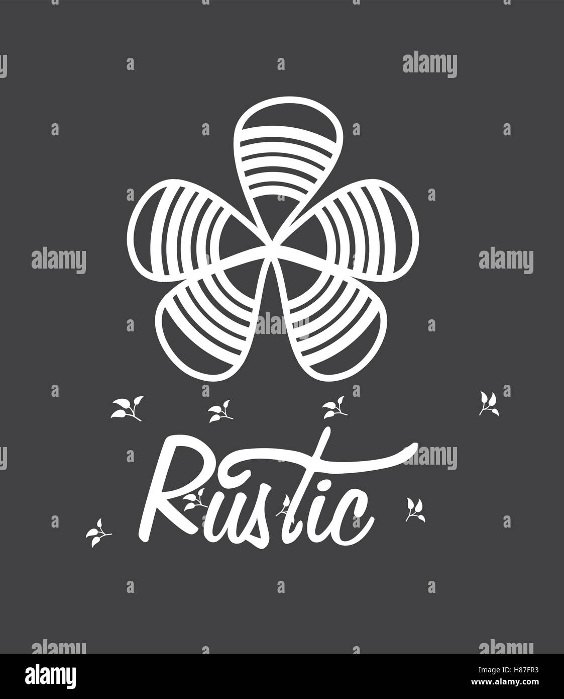 Rustic decorative style Stock Vector Image & Art - Alamy