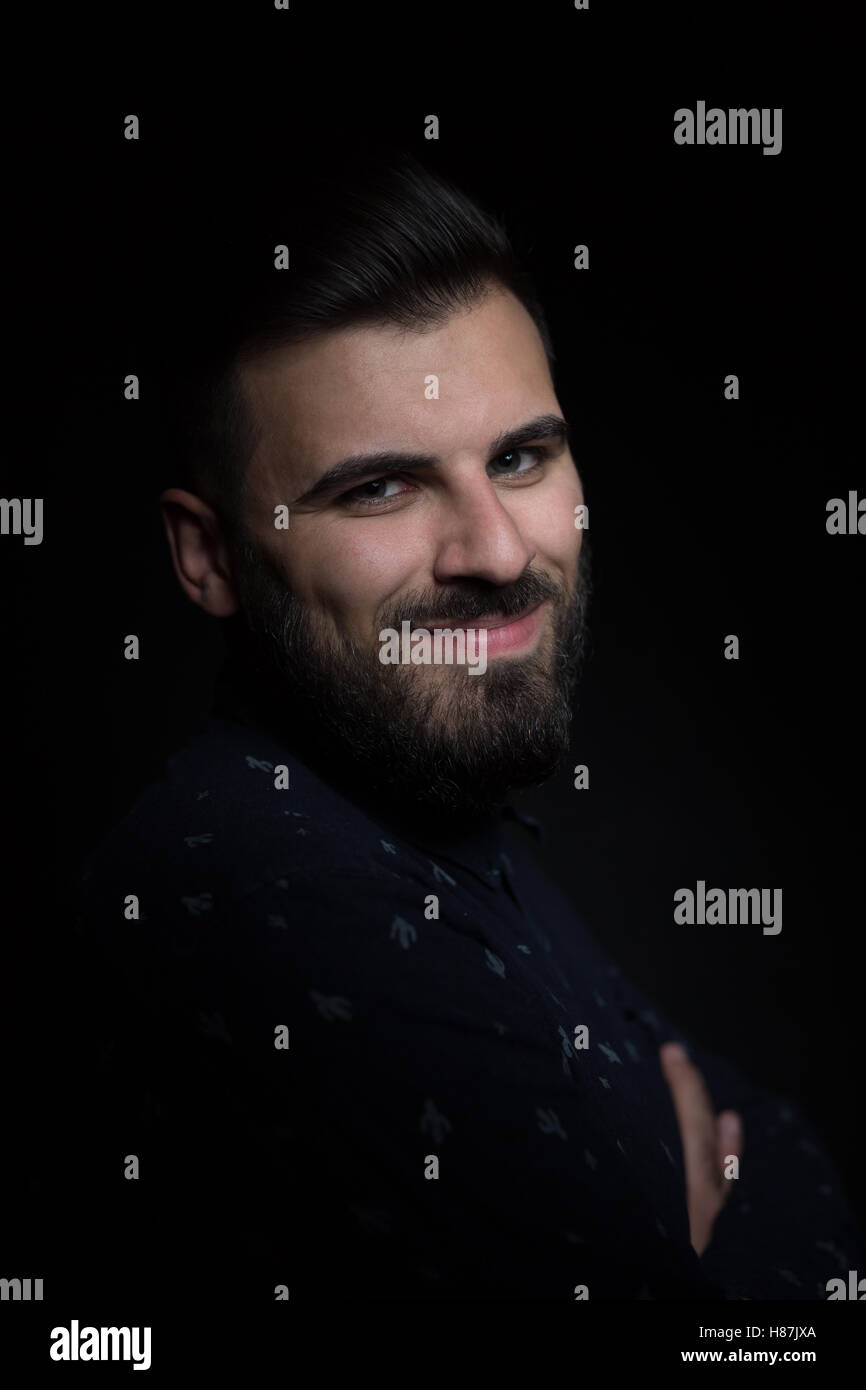 portrait of good man Stock Photo - Alamy
