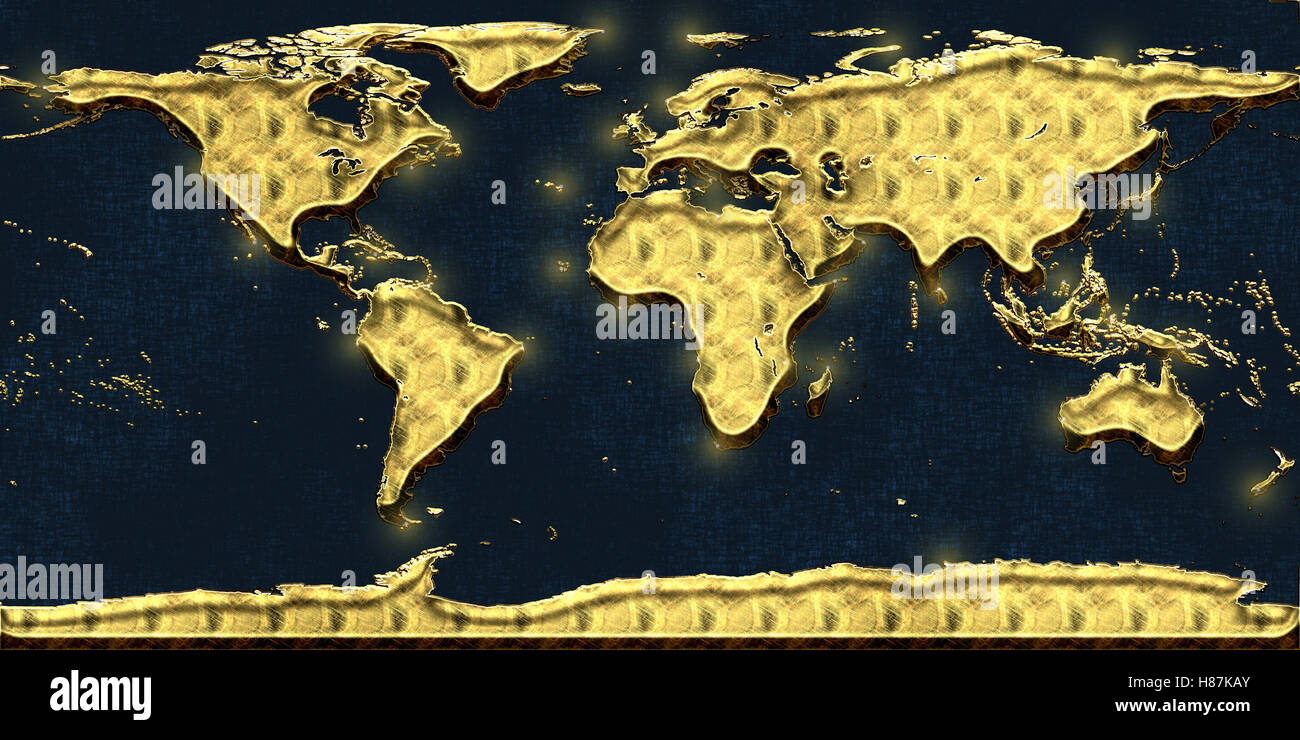 Gold texture World Map Design: best for texturing in 3d programs Stock ... Gold texture World Map Design: best for texturing in 3d programs Stock ...