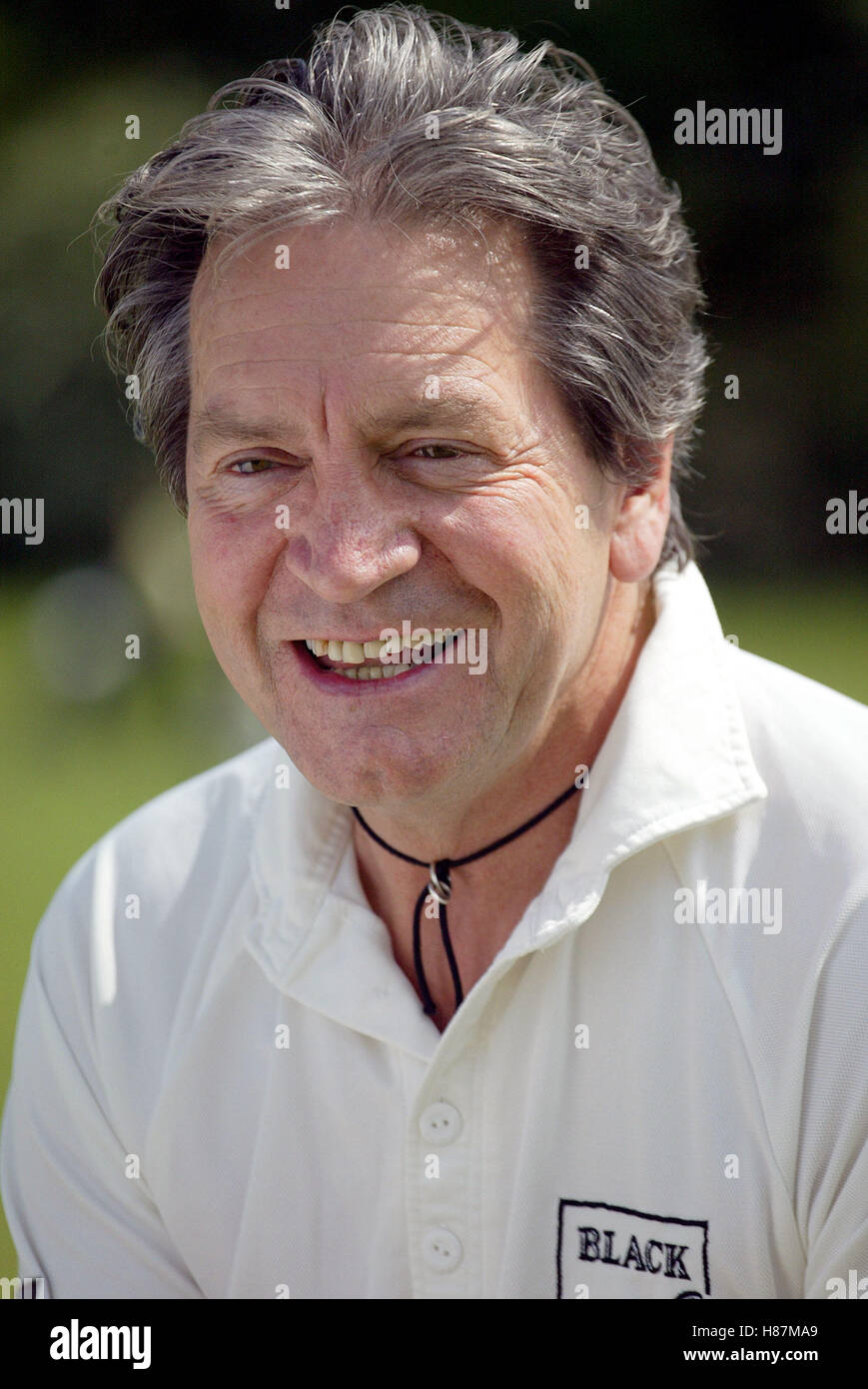 PATRICK MOWER CHARITY CRICKET MALTON ENGLAND 25 May 2003 Stock Photo ...