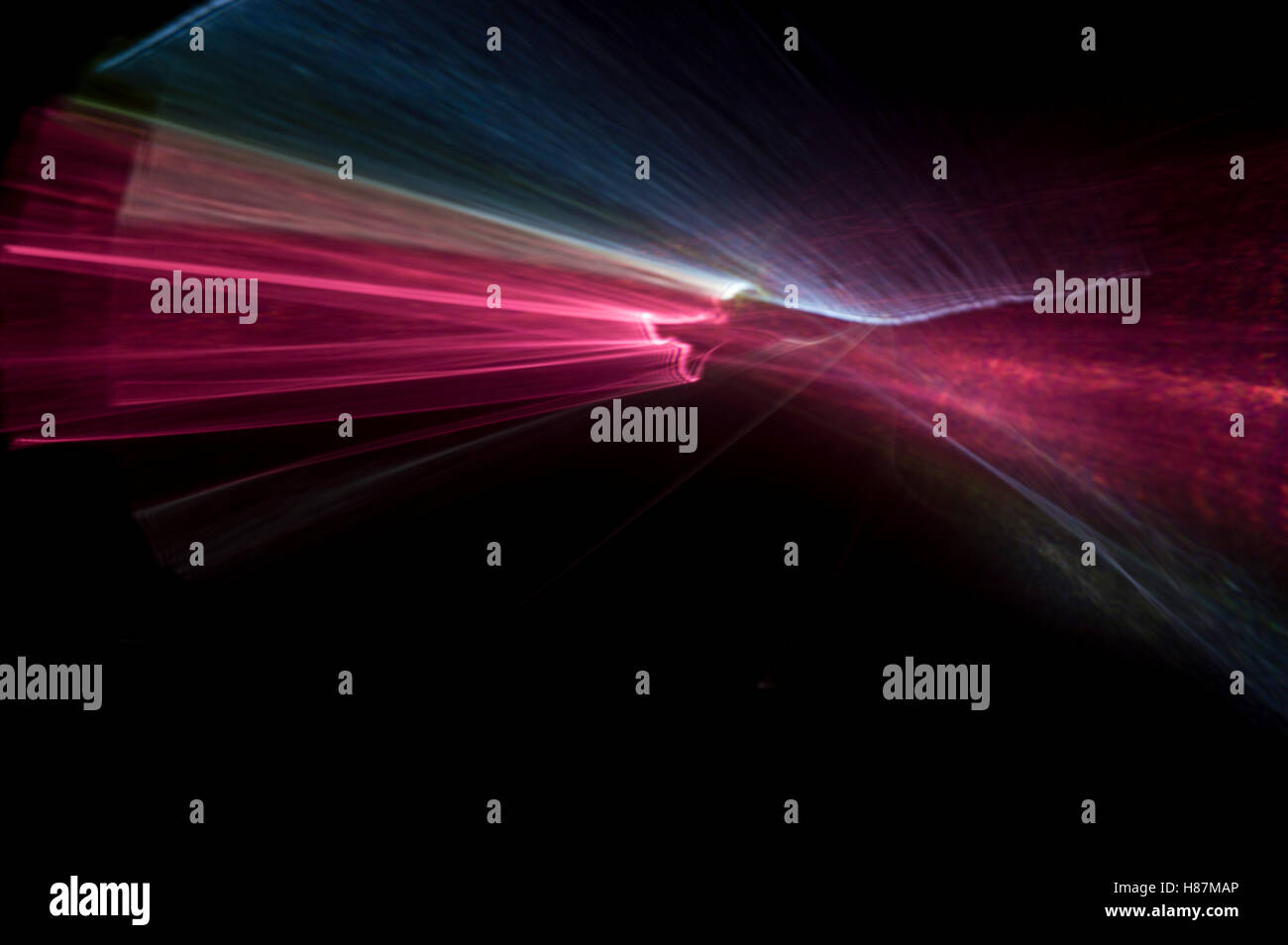 coloured light refraction that has been taken on a digital DSLR without ...