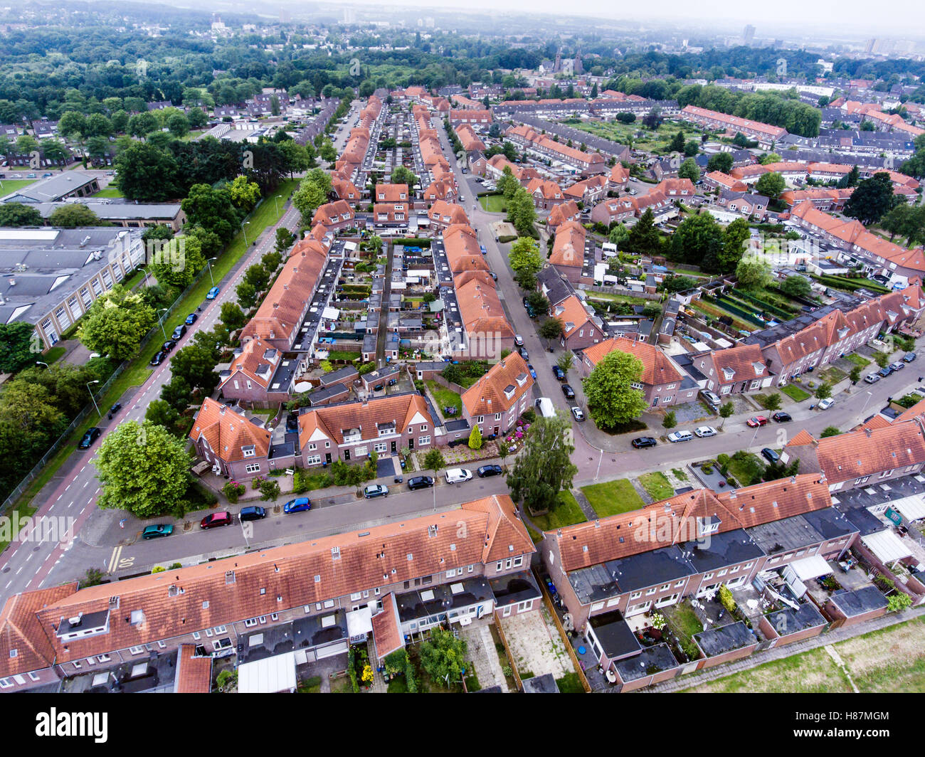 Typical dutch family houses hi-res stock photography and images - Alamy