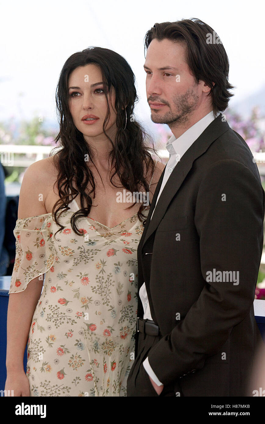 MONICA BELLUCCI & KEANU REEVES CANNES FILM FESTIVAL CANNES FRANCE 15 ...