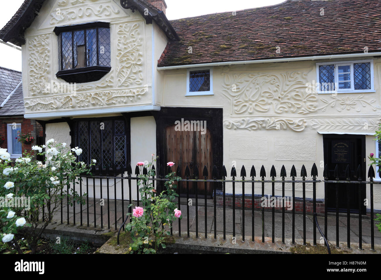 The Ancient House, a 14th century medieval house, now a museum, Clare ...