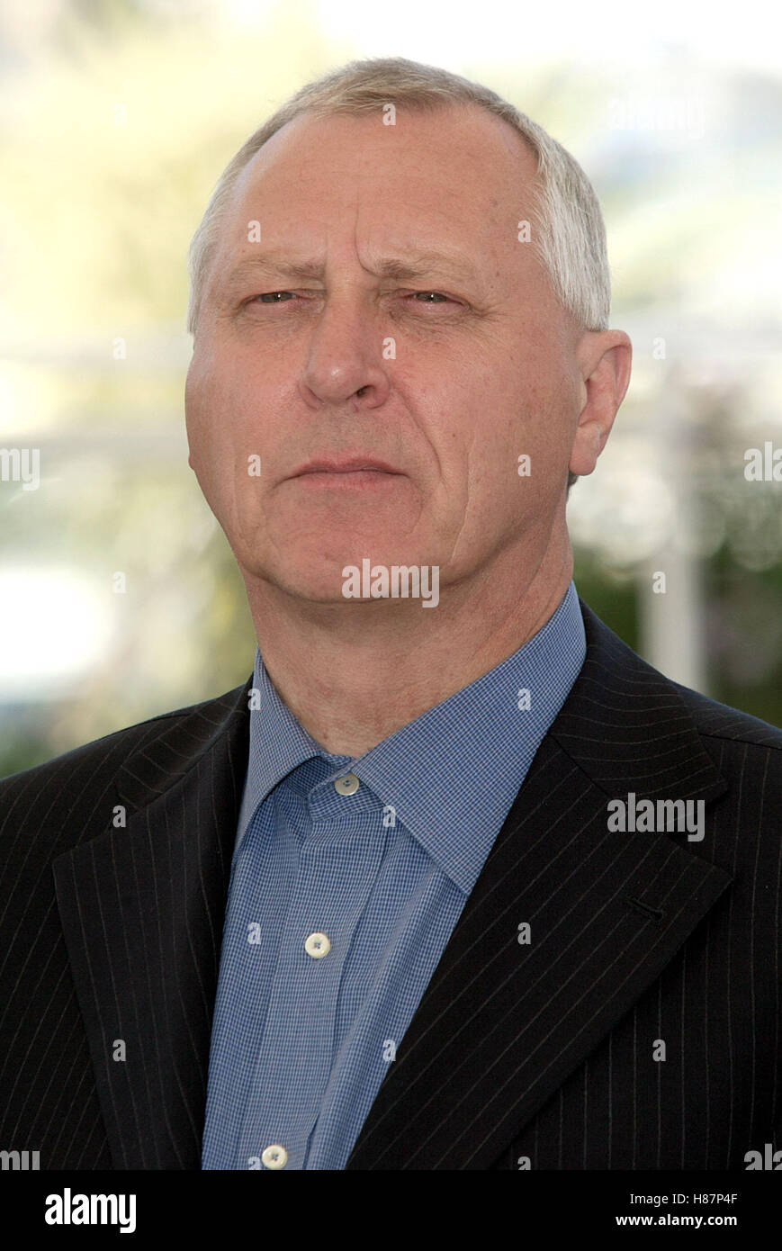 PETER GREENAWAY CANNES FILM FESTIVAL CANNES FRANCE 24 May 2003 Stock ...