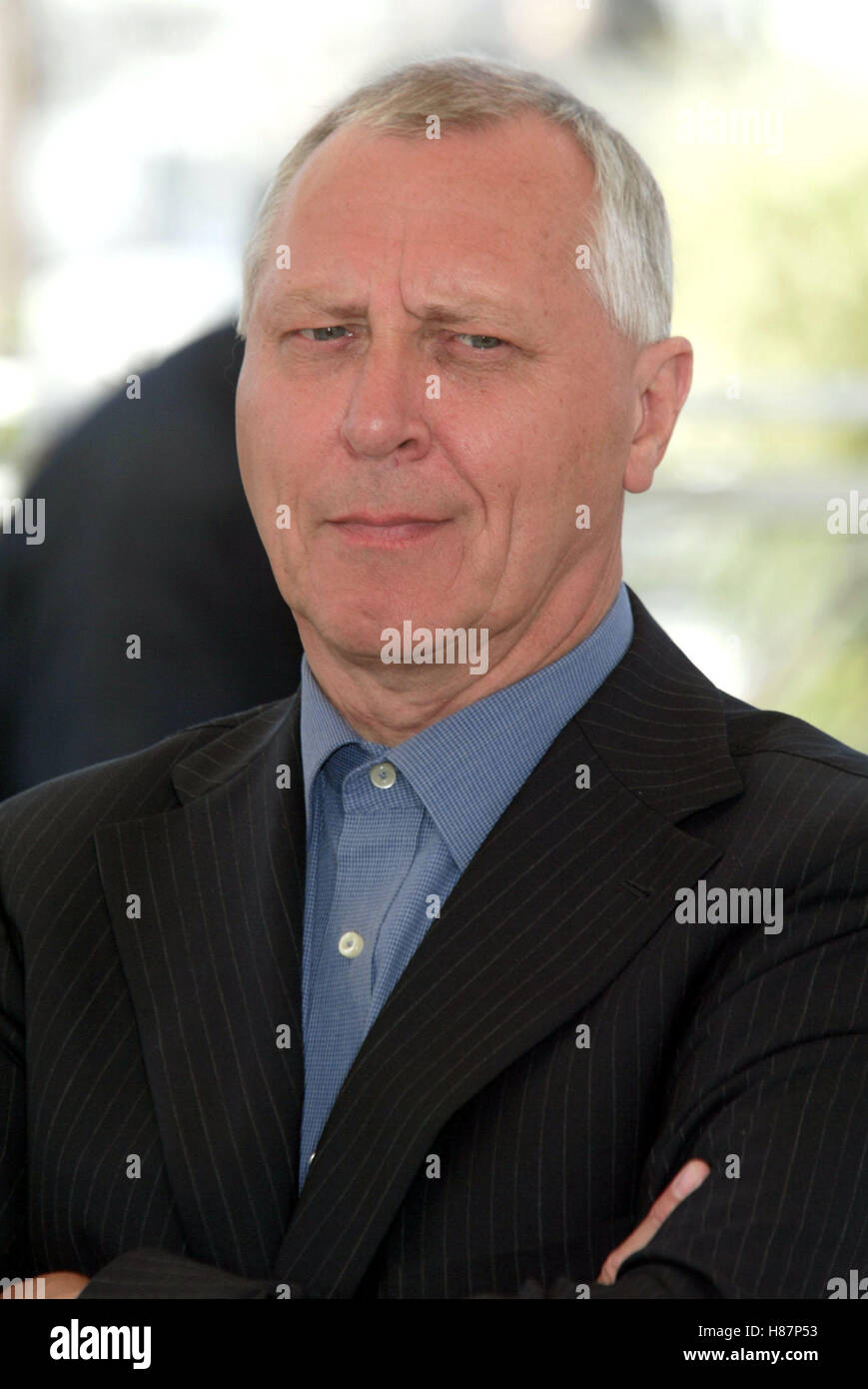 PETER GREENAWAY CANNES FILM FESTIVAL CANNES FRANCE 24 May 2003 Stock ...