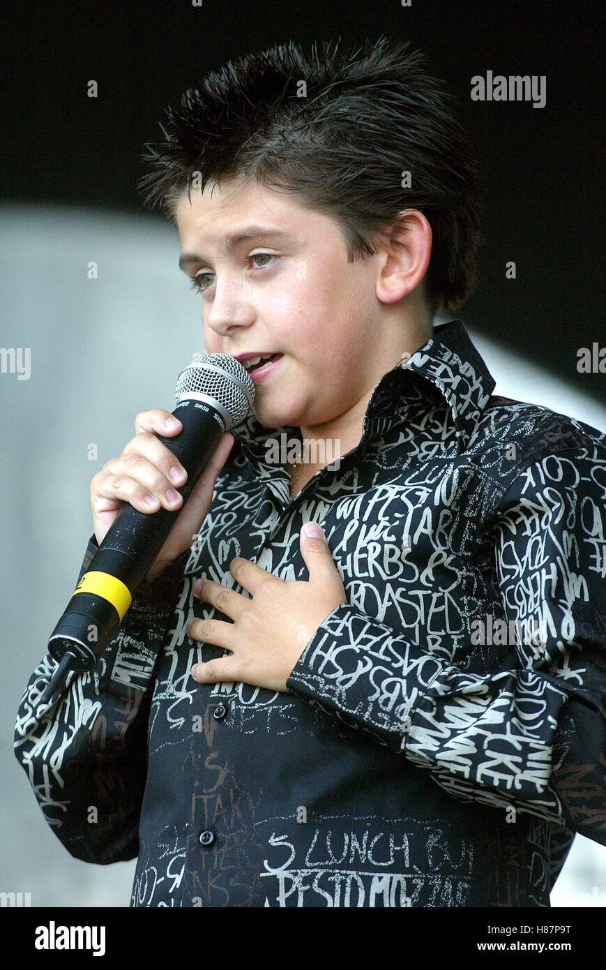 DECLAN GALBRAITH AN EVENING WITH ELTON JOHN KC STADIUM HULL ENGLAND 19 ...