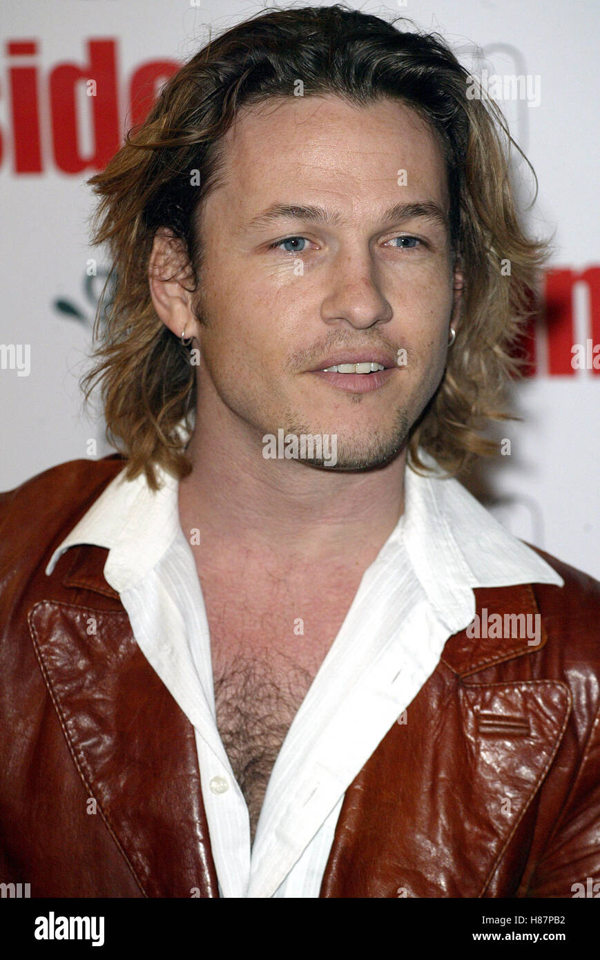 MARTIN DINGLE WALL INSIDE SOAP AWARDS 2003 LA RASCASSE LONDON ENGLAND ...