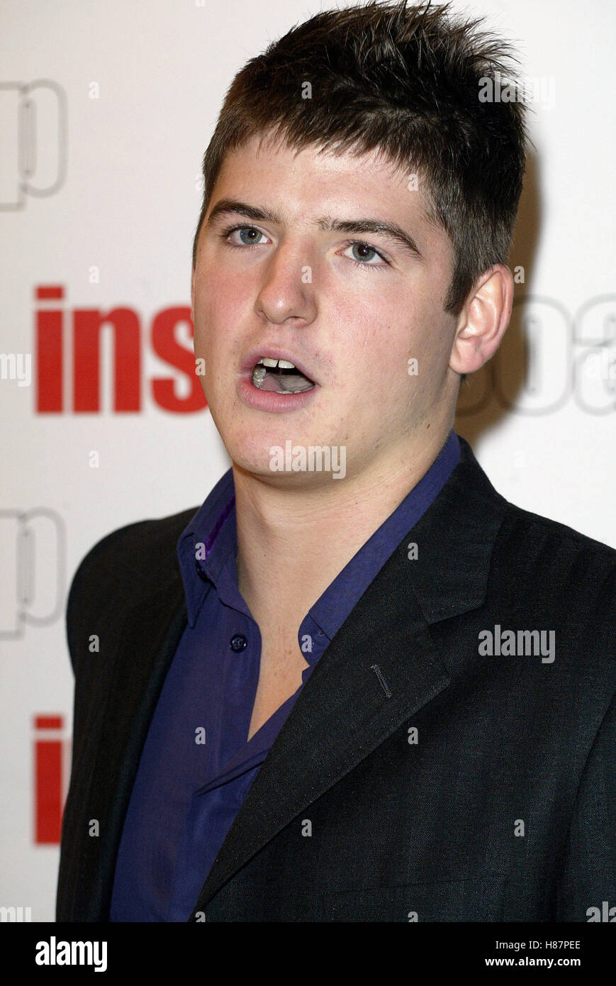 JAMES ALEXANDROU INSIDE SOAP AWARDS 2003 LA RASCASSE LONDON ENGLAND 29 ...