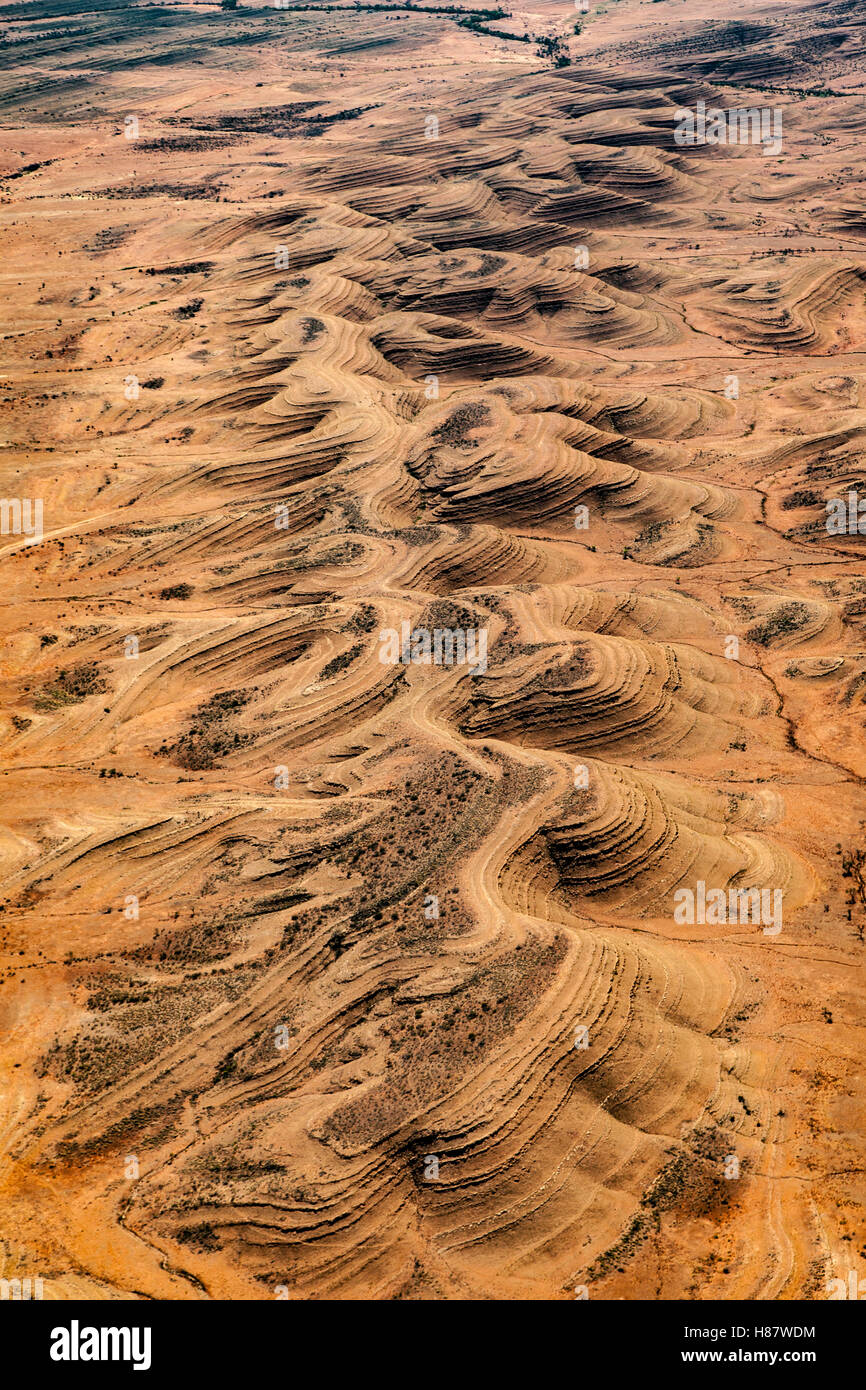 Folded ridges, Northern Territory, Australia Stock Photo - Alamy