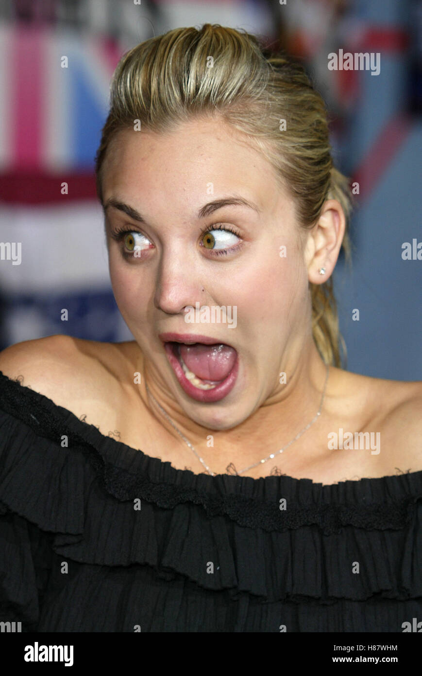 Kaley Cuoco Smile Tongue