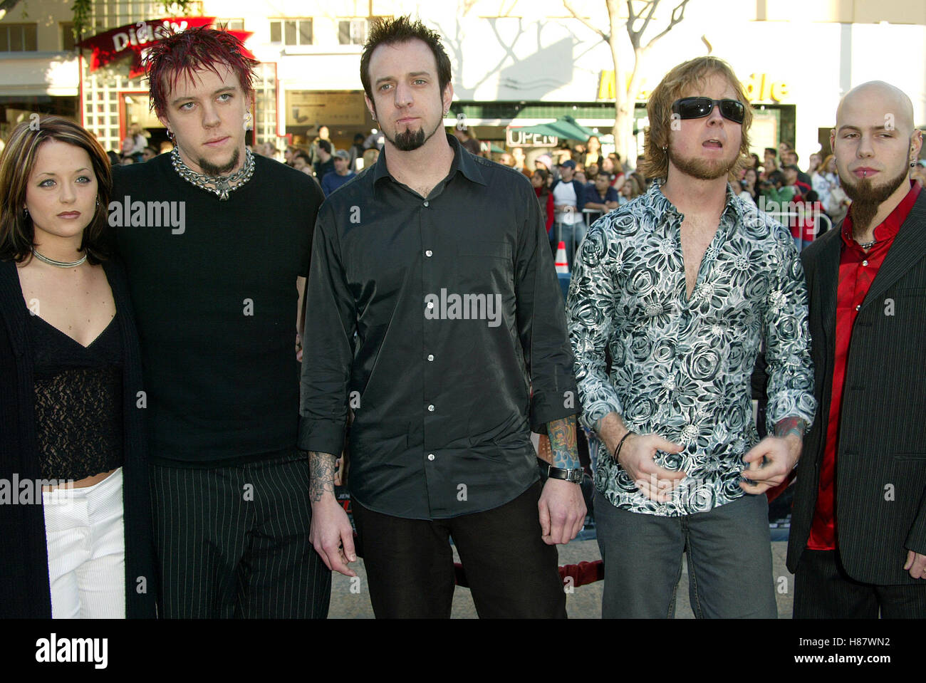DROWNING POOL DAREDEVIL FILM PREMIERE WESTWOOD LOS ANGELES USA 09 ...