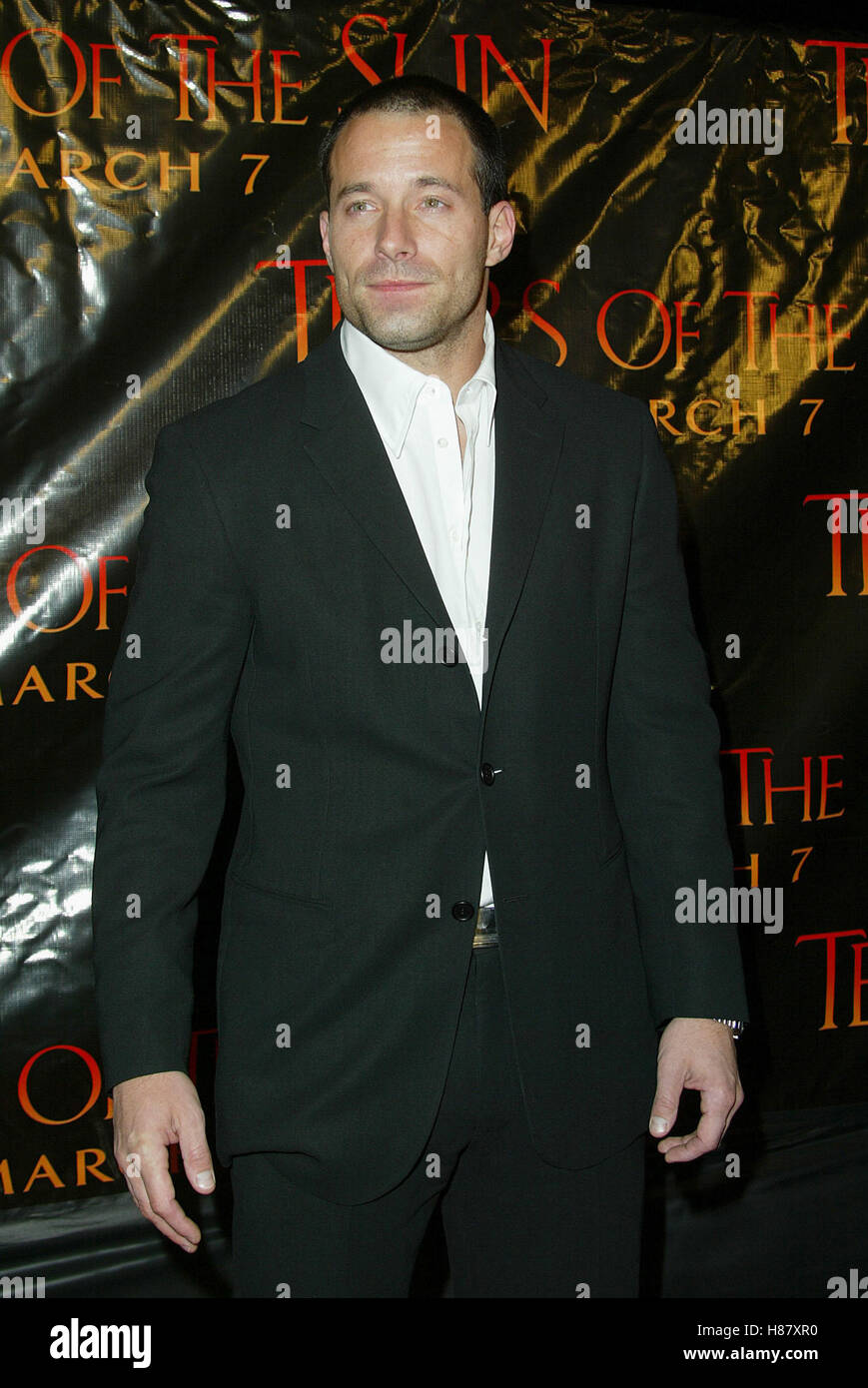 JOHNNY MESSNER TEARS OF THE SUN LA SCREENING WESTWOOD LOS ANGELES USA ...