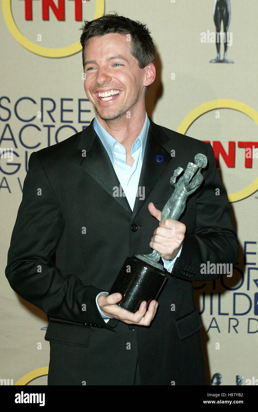 SEAN HAYES 9TH SCREEN ACTORS GUILD AWARDS PRESS ROOM SHRINE AUDITORIUM ...