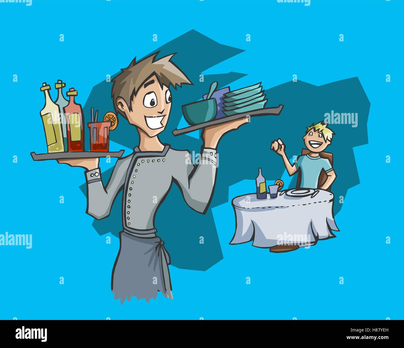 Lunch bill for food restaurant Stock Vector Images - Alamy