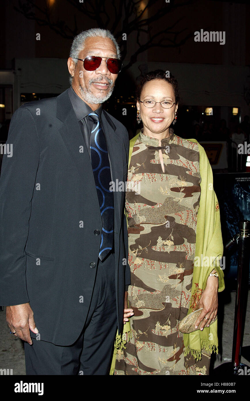 MORGAN FREEMAN & MYRNA DREAMCATCHER US PREMIERE WESTWOOD LOS ANGELES ...