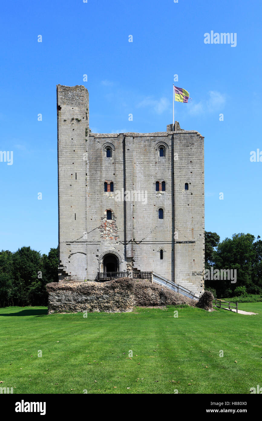 Hedingham Castle in the village of Castle Hedingham, Essex county ...