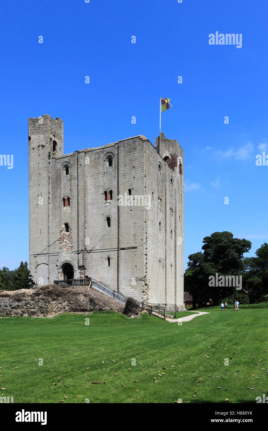 Hedingham Castle in the village of Castle Hedingham, Essex county ...