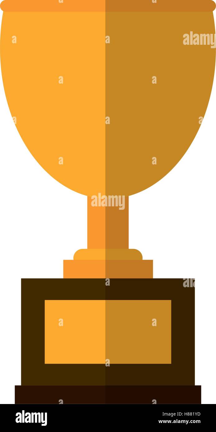 Isolated trophy cup design Stock Vector Image & Art - Alamy
