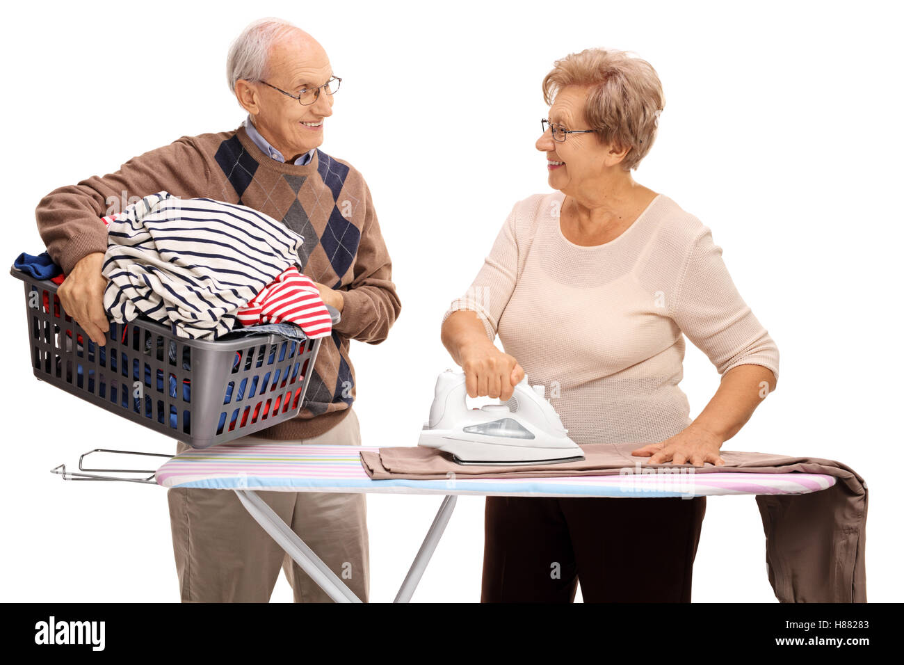People helping each other senior Cut Out Stock Images & Pictures - Alamy