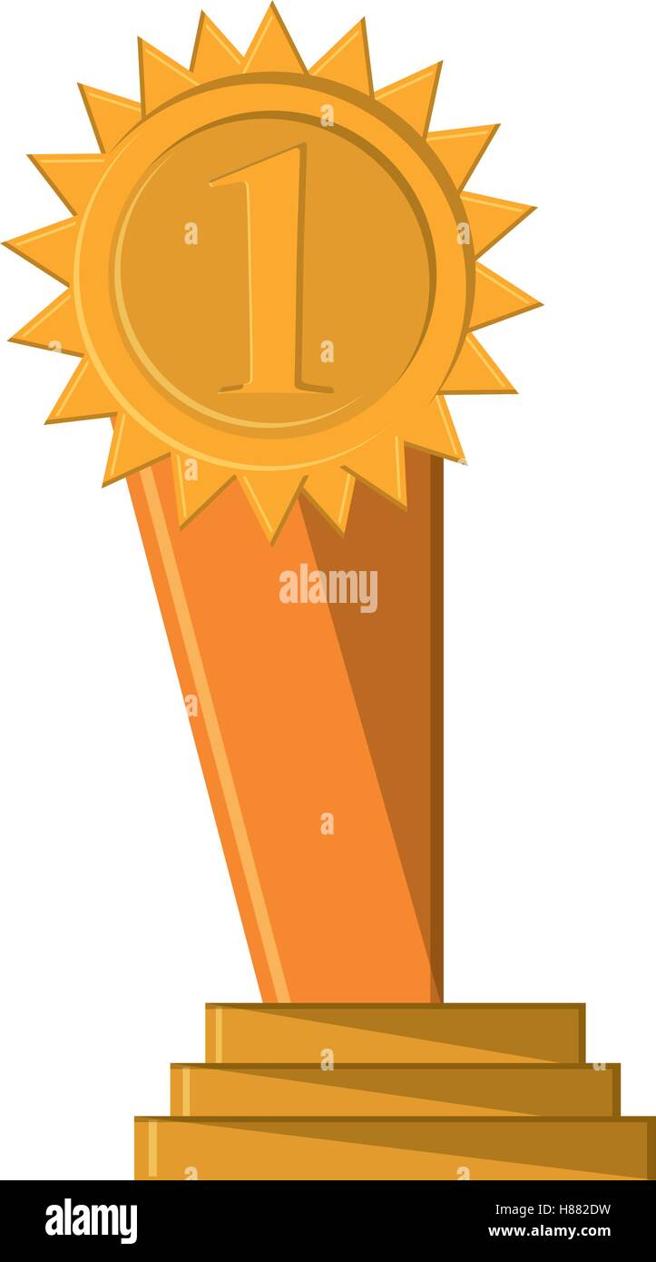 Isolated gold trophy design Stock Vector Image & Art - Alamy