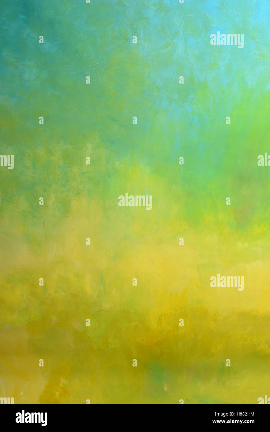 colored spots of color painted with brush Stock Photo - Alamy