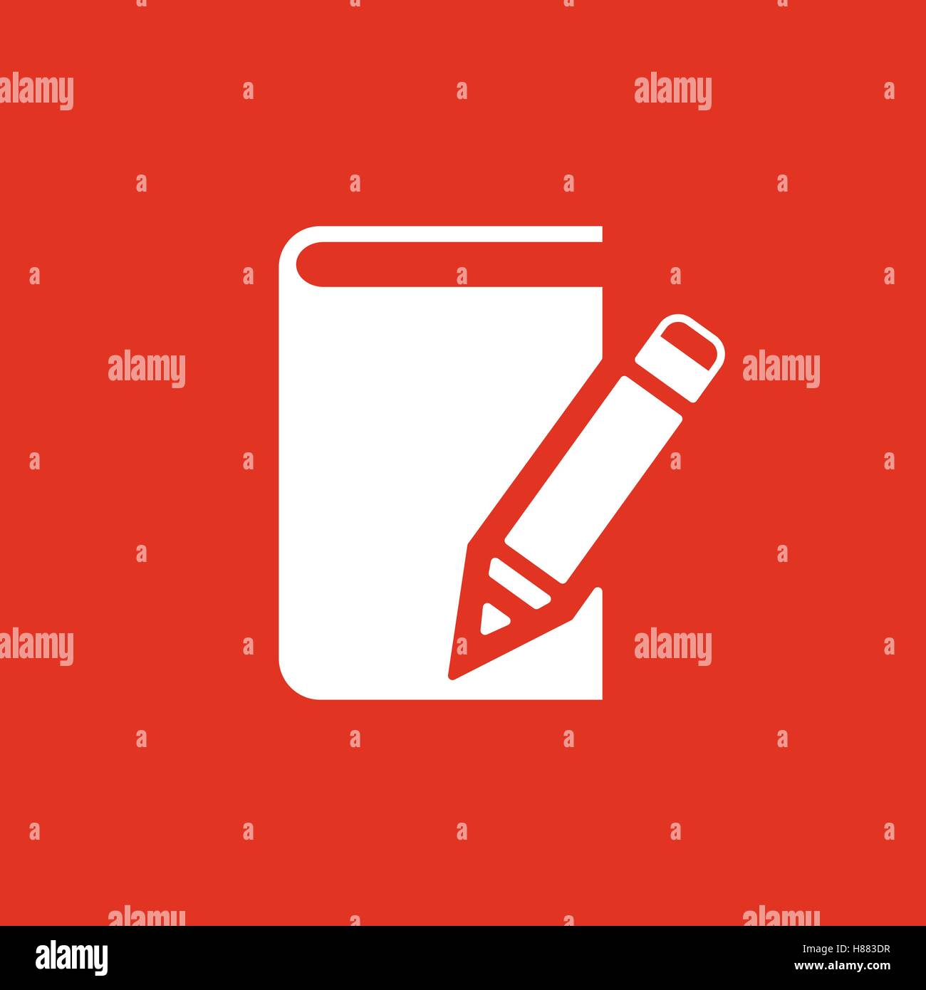 Notebook icon. vector design. Diary and sketchpad, Notebook symbol. web ...