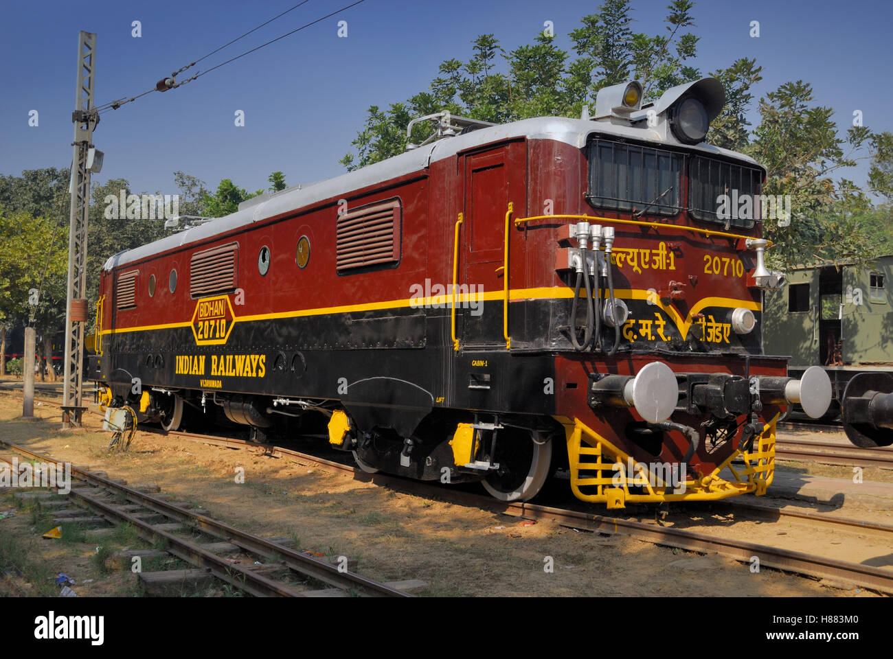 India diesel engine locomotive hi-res stock photography and images - Alamy