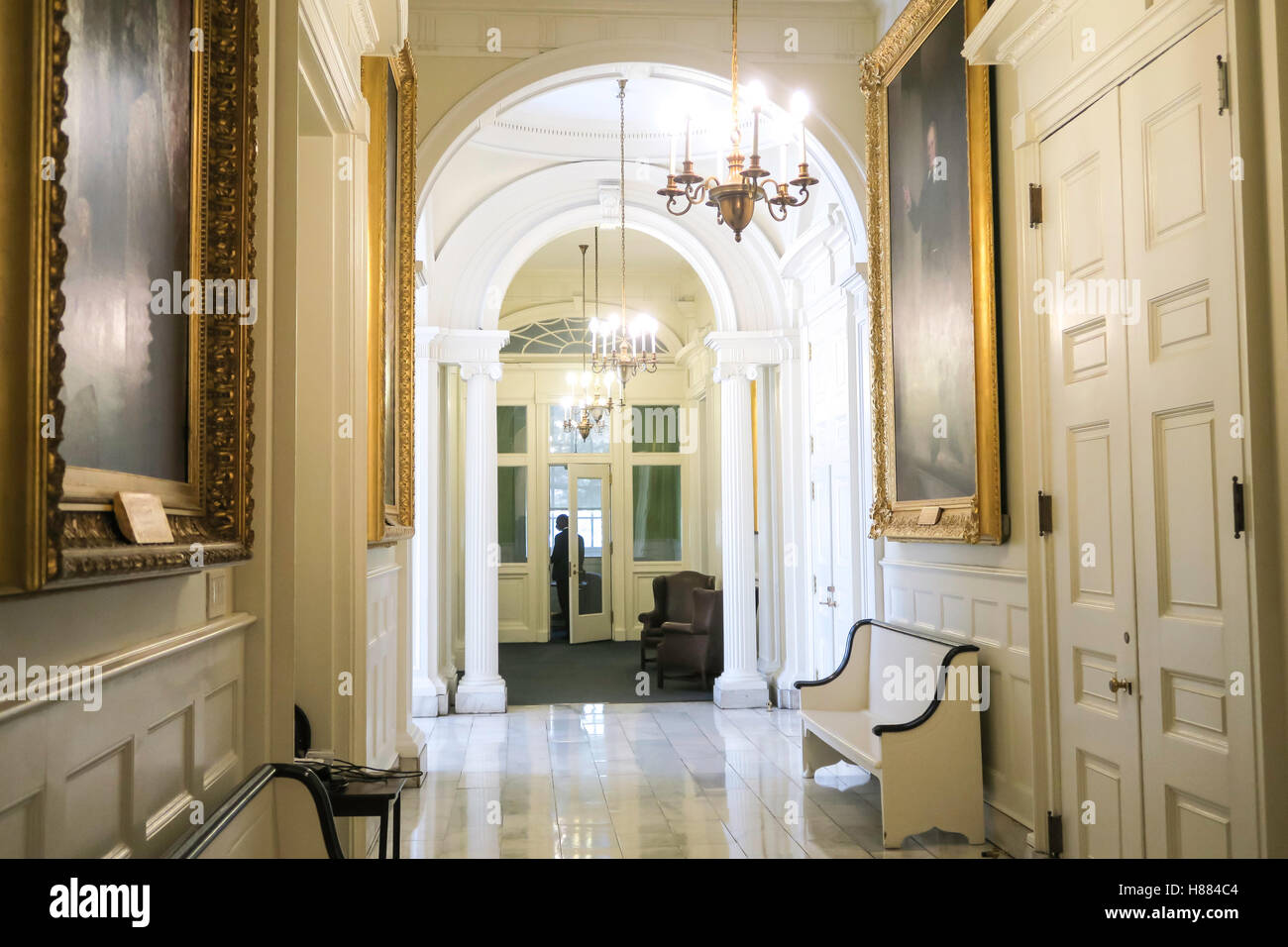 New York City Hall Interior, NYC Stock Photo - Alamy