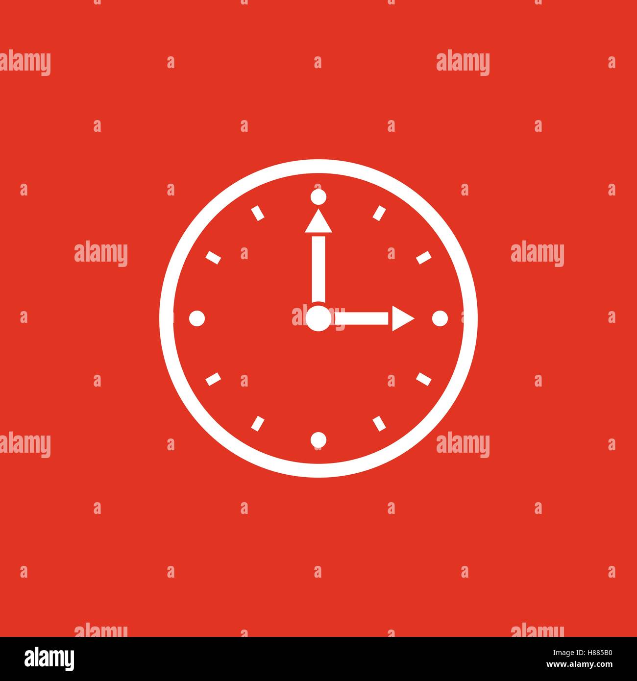 Time, clock icon. Time and watch, timer, clock symbol. UI. Web. Logo ...
