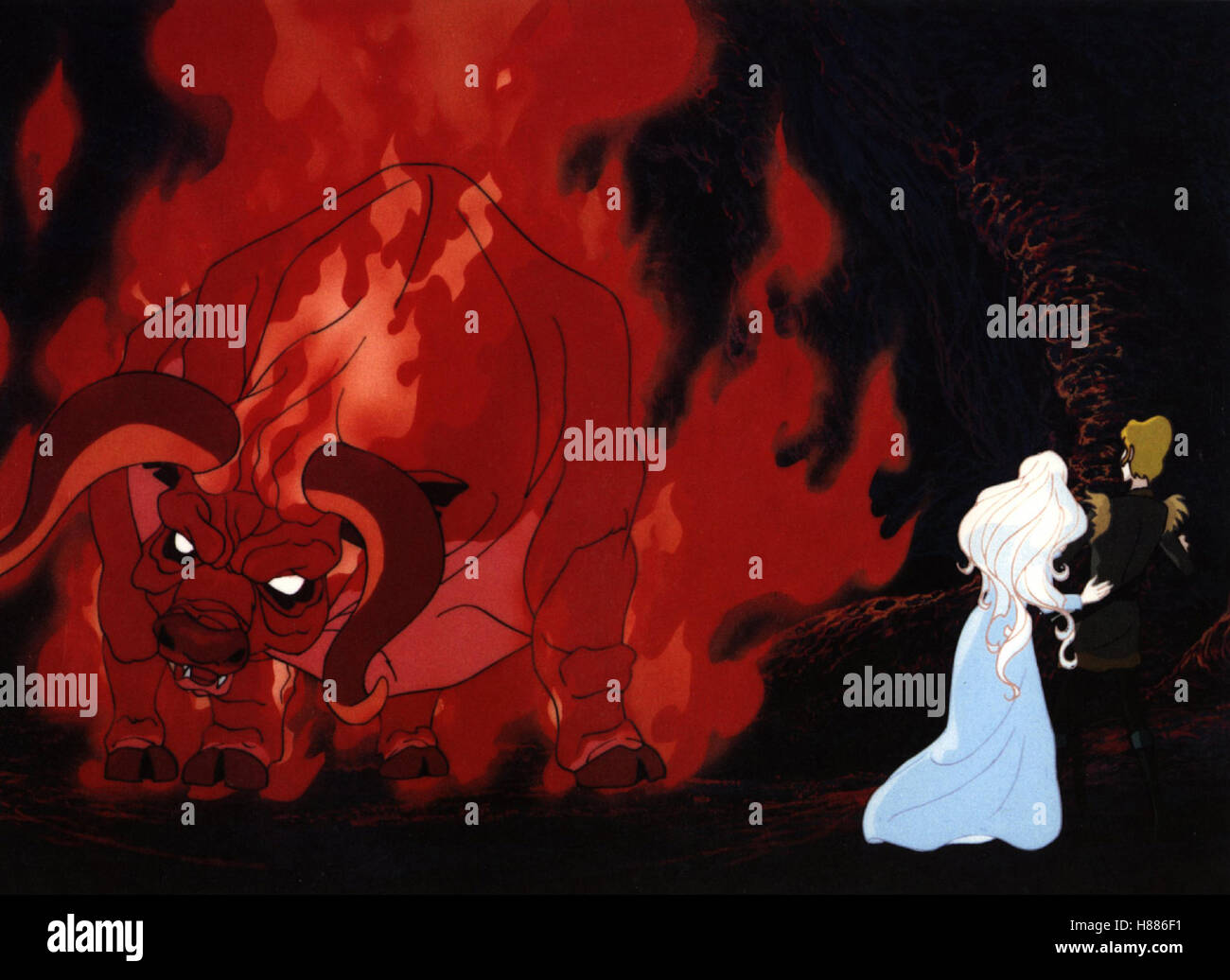 Das letzte Einhorn, (THE LAST UNICORN) USA 1982, Regie: Arthur Rankin ...