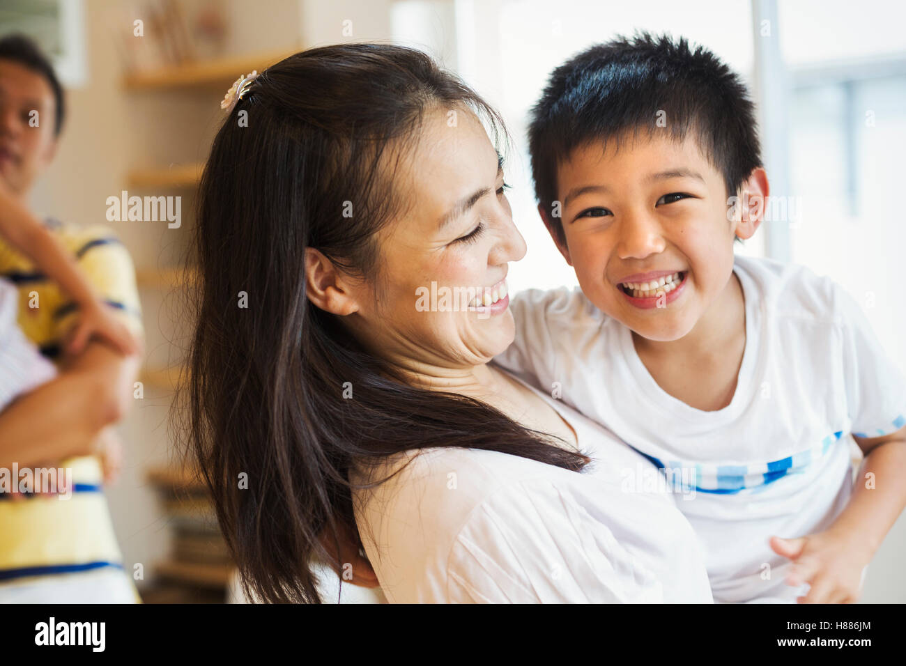 Japanese father daughter hi-res stock photography and images - Alamy